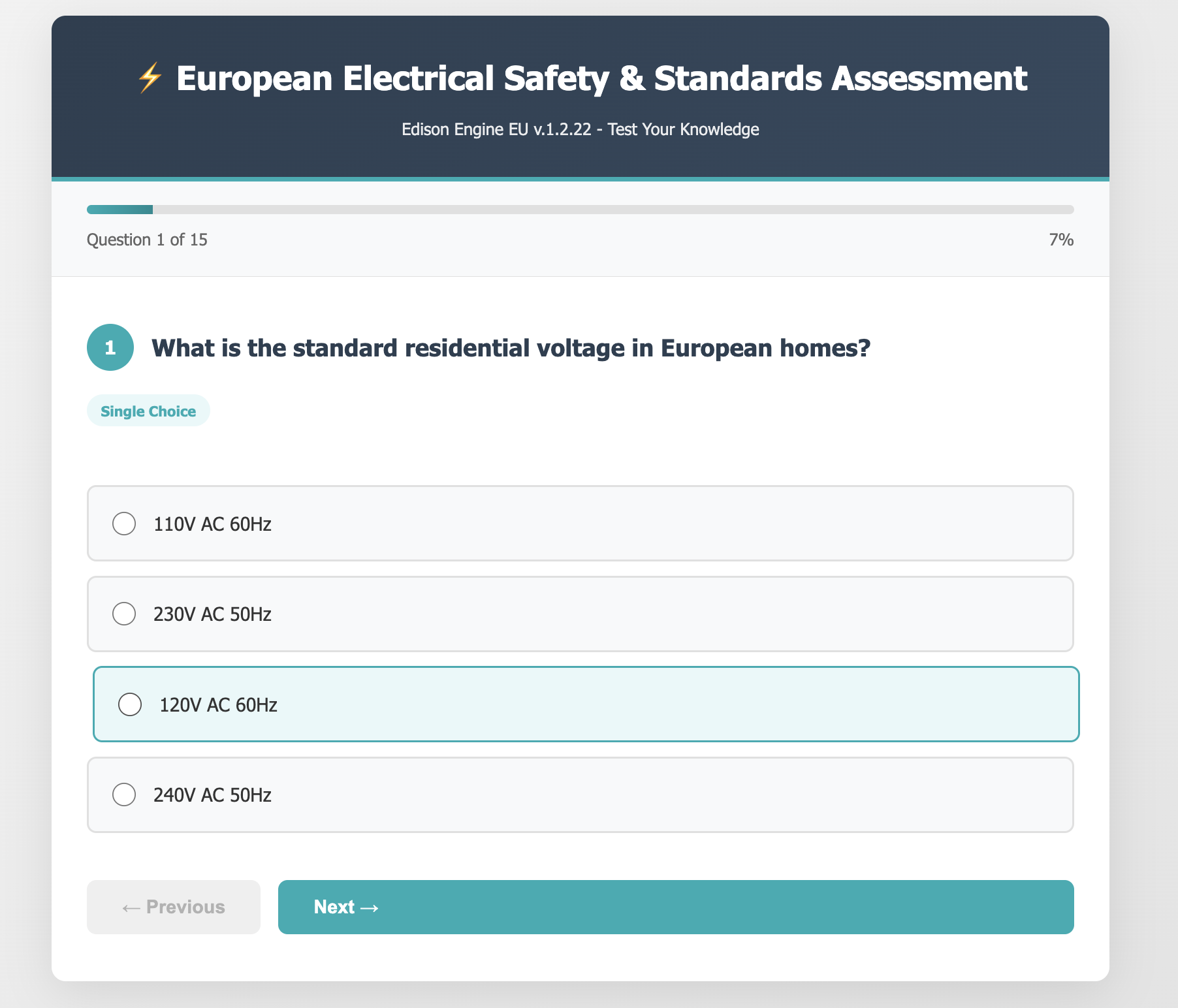 European Electrical Safety & Standards Assessment - Science4Data Resources